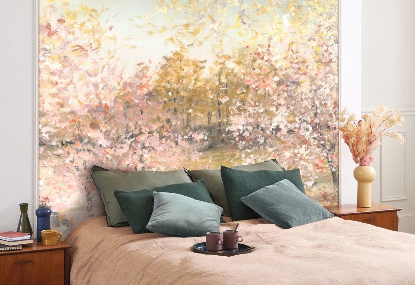 Stunning Floral Wall Murals | Elegant Floral Designs – Decor Warehouse