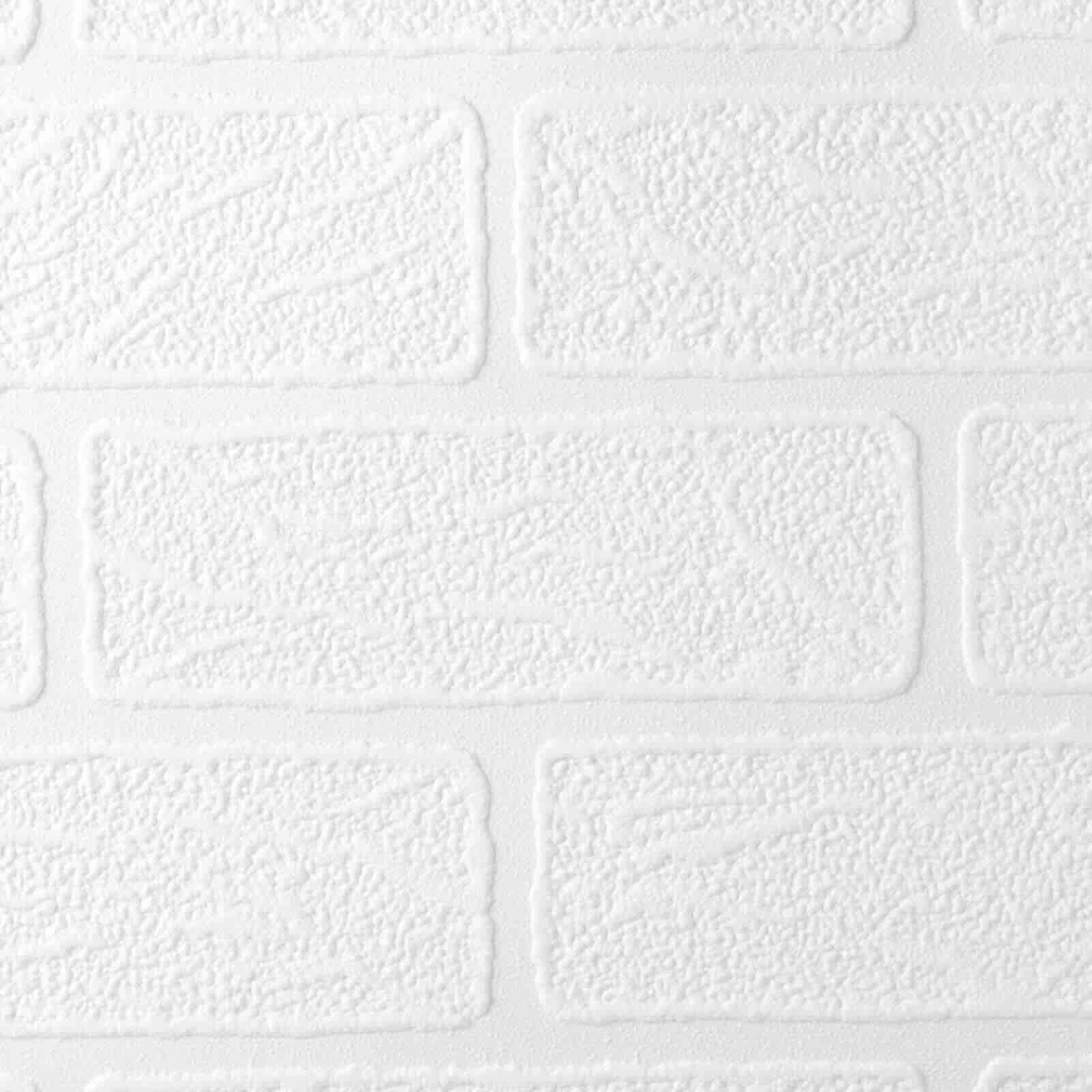 Paintable Wallpaper | Brick, Panel, Geo Paintable Wallpaper