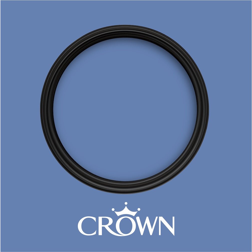 Crown Making Waves | Soft Silver Blue Emulsion Paint – Decor Warehouse