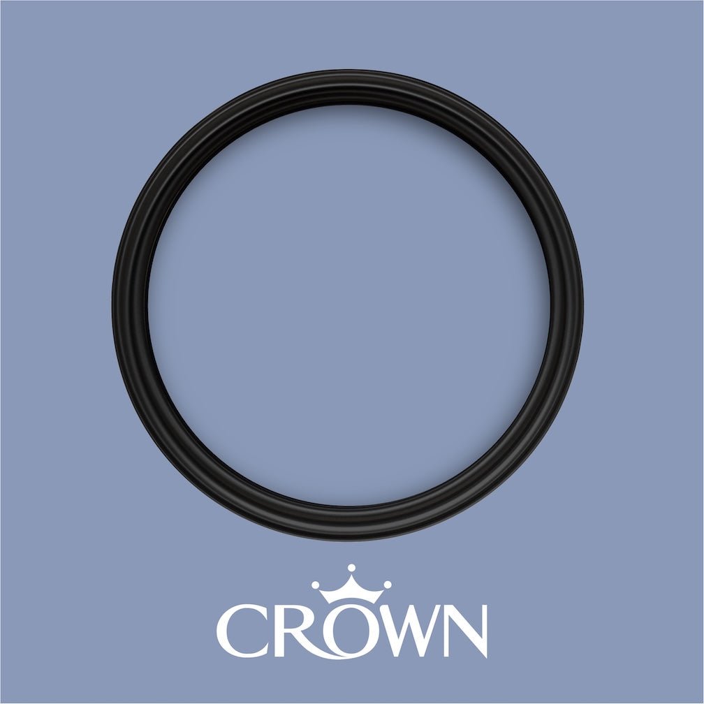 Crown Colour Edit Mirage | Deep Powder Blue Matt Paint