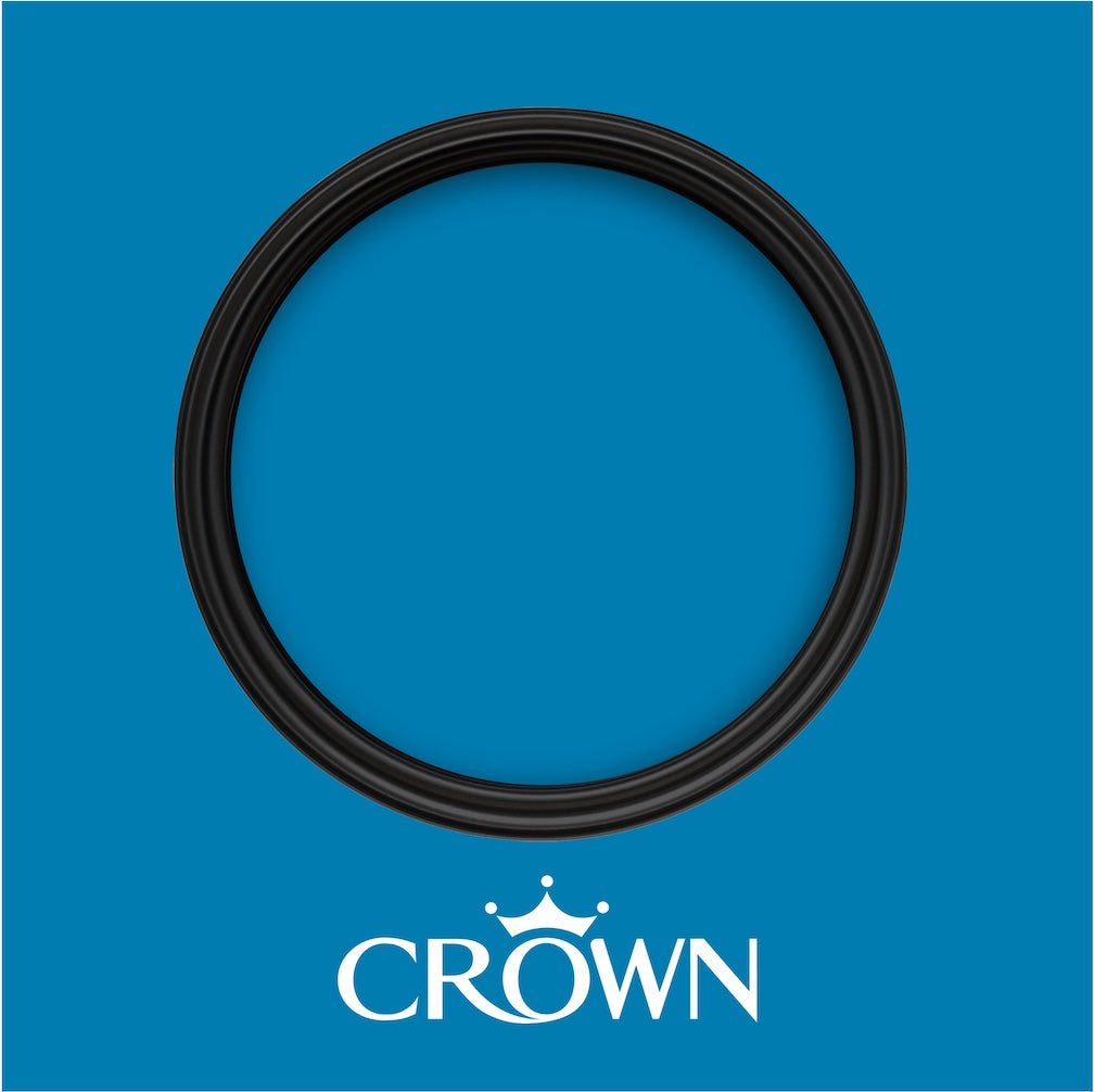 Crown Pacifica Paint | Vibrant Fresh Blue Interior Paint – Decor Warehouse