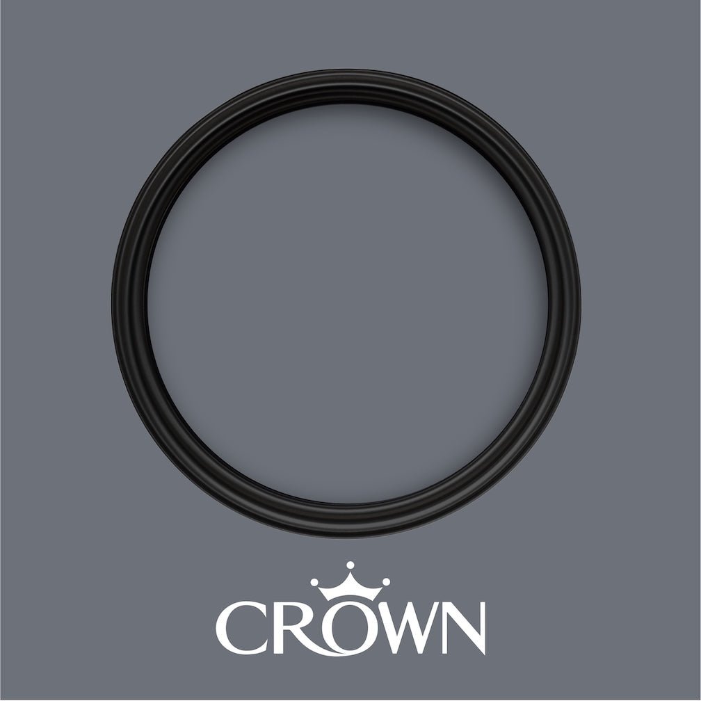 Crown Andesite Paint | Mid Grey | Matt & Satin Finishes – Decor Warehouse