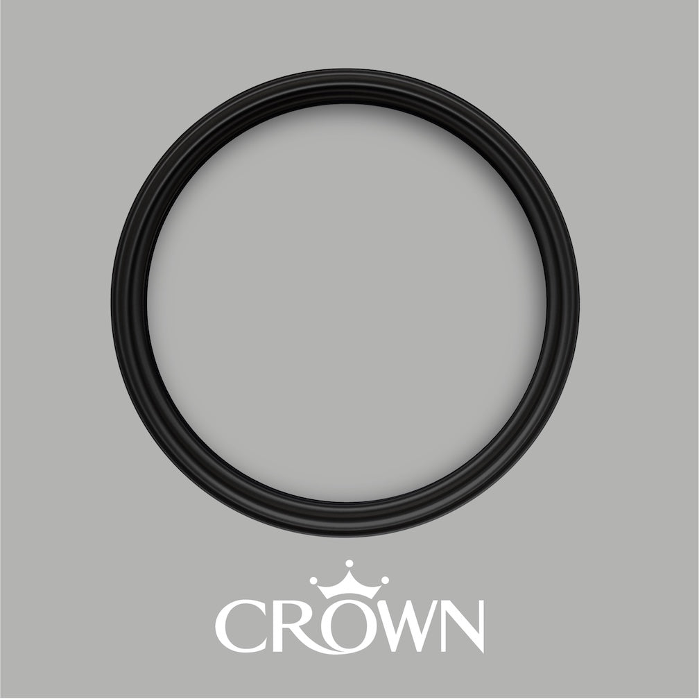 Crown Urban Life Paint | Concrete Grey Emulsion & Satin