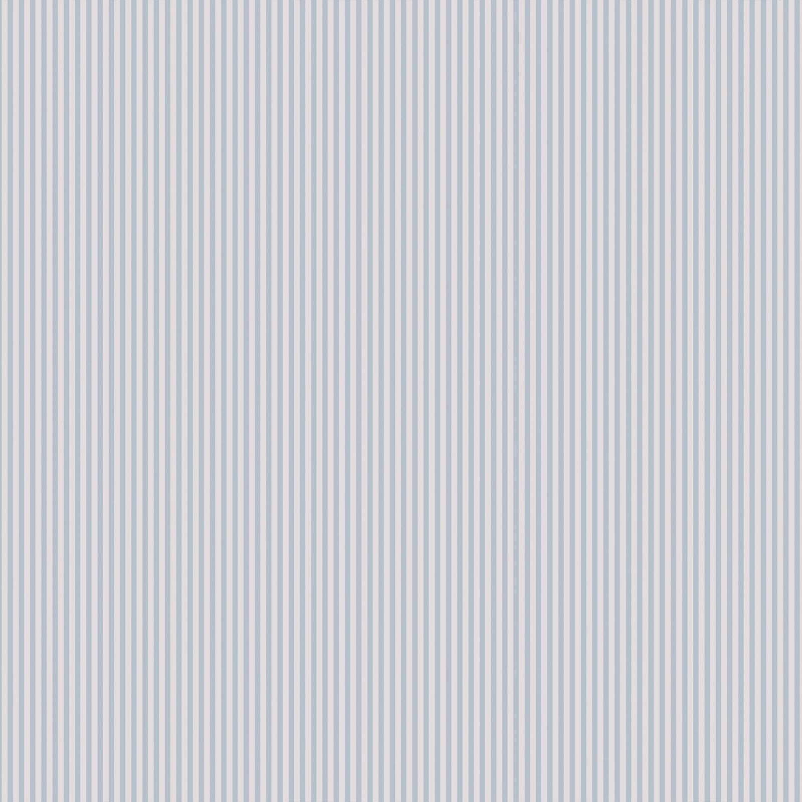 Joules Country Critters Ticking Stripe Blue Wallpaper
