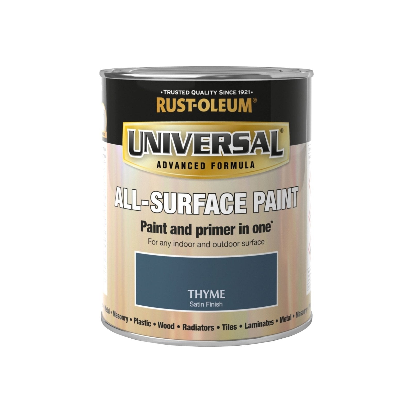 Rust-Oleum Universal All Surface Paint Satin - Thyme 750ml